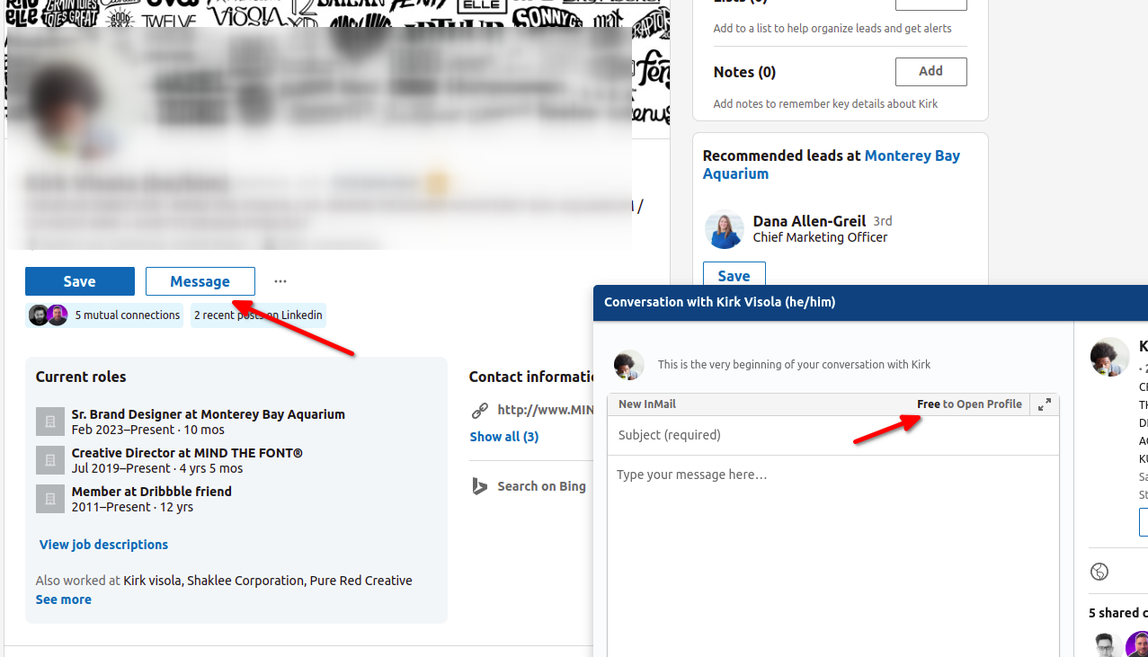 How to Find Open Profiles on LinkedIn
